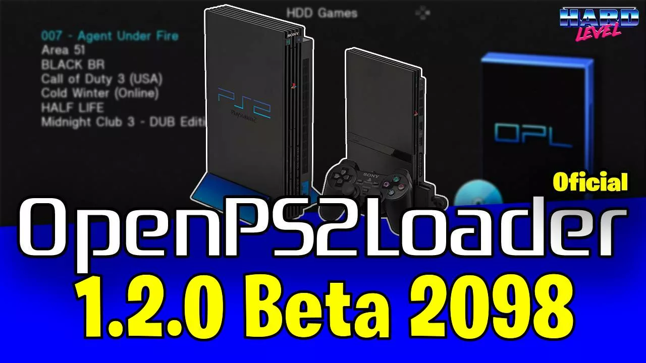 Open PS2 Loader (OPL) 1.2.0 Oficial – Nova BETA 2098 Suporte a Exfat e ...